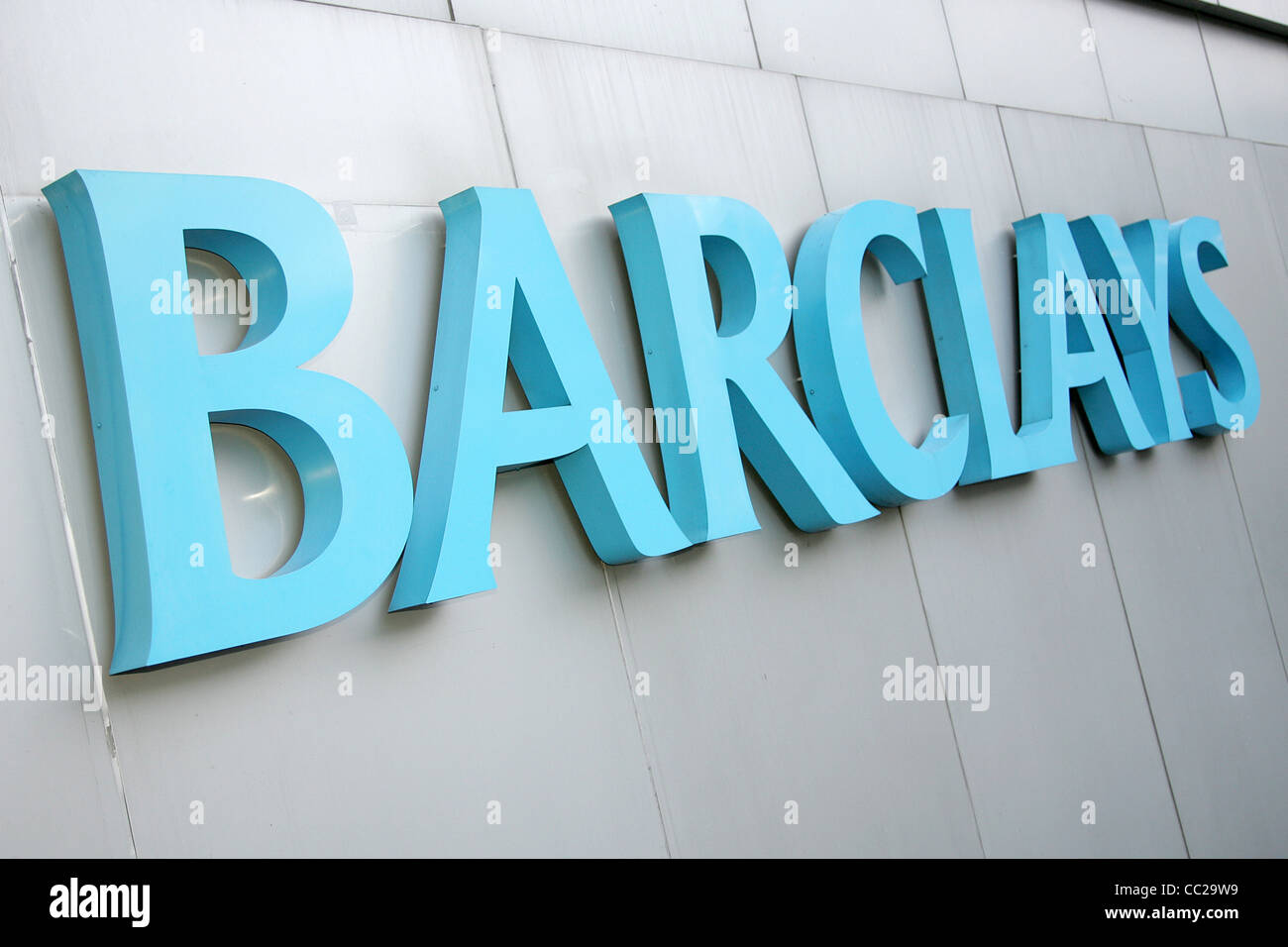 Barclays Bank Sign Stock Photo - Alamy