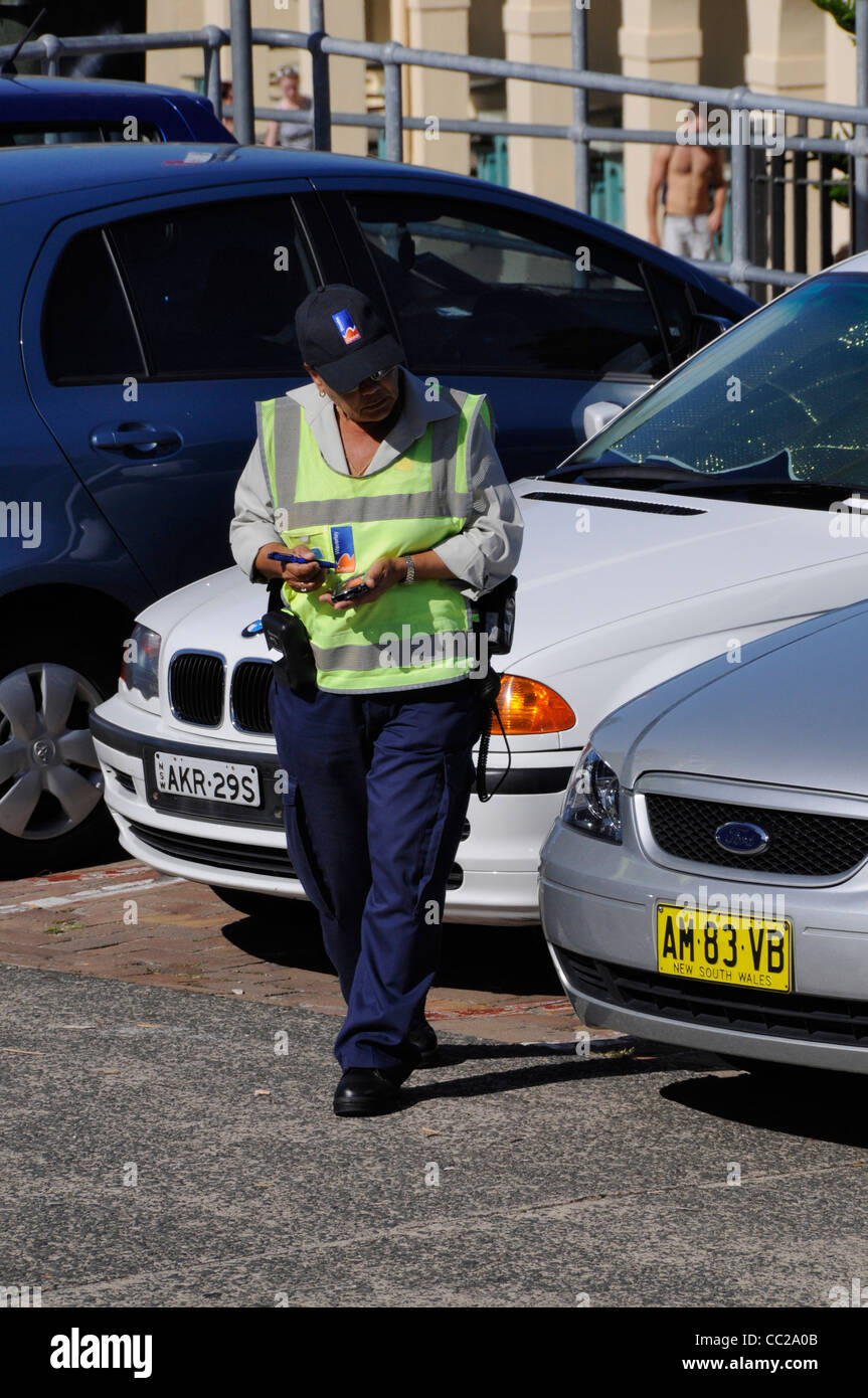 Australian traffic warden hi-res stock photography and images - Alamy