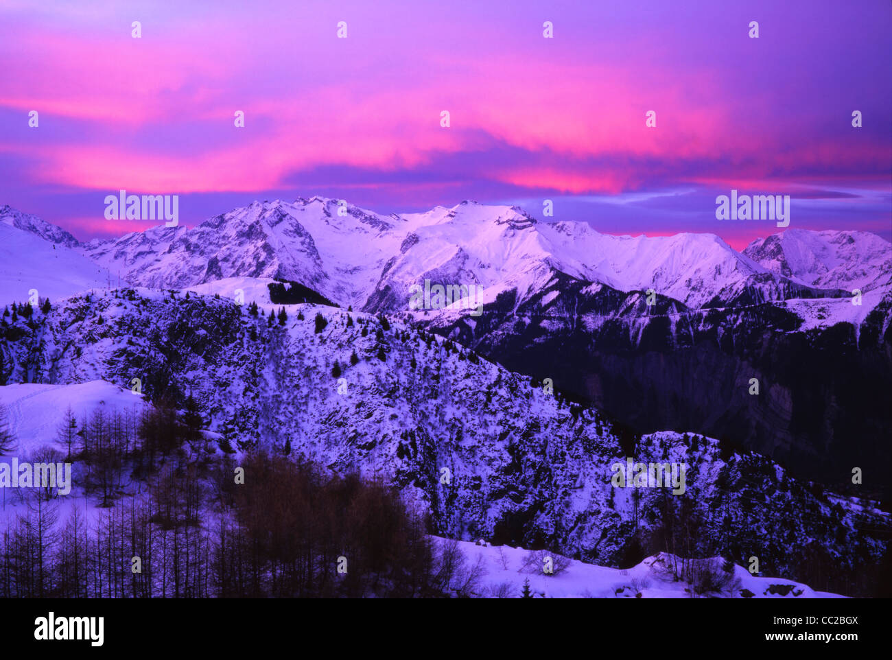 Alpe D'Huez, France Stock Photo - Alamy