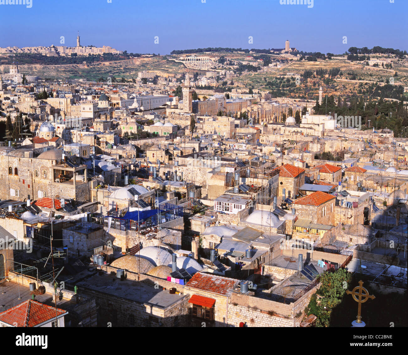Aerial view jerusalem hi-res stock photography and images - Alamy