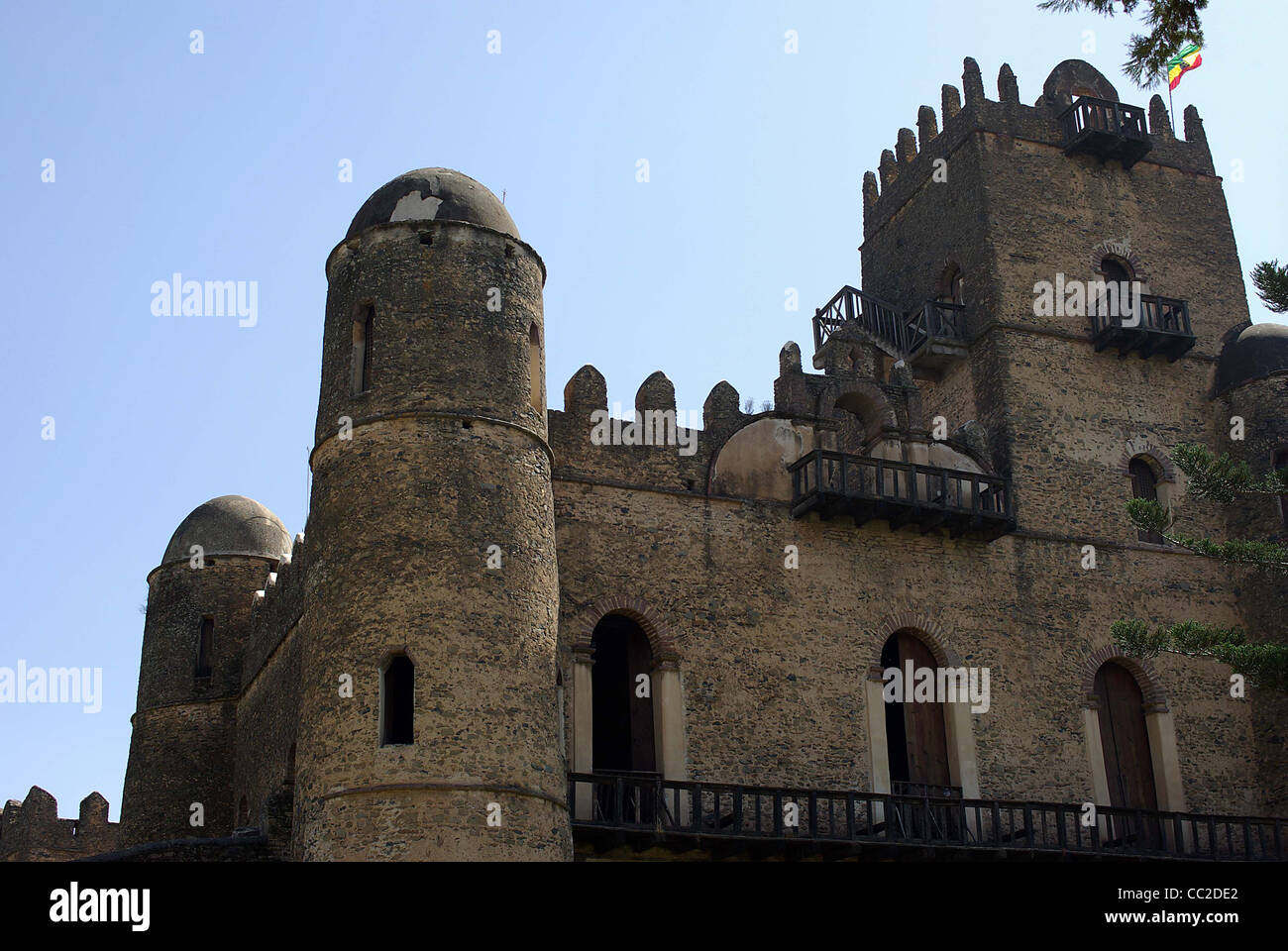 Gondar castle, Ethiopia Stock Photo - Alamy