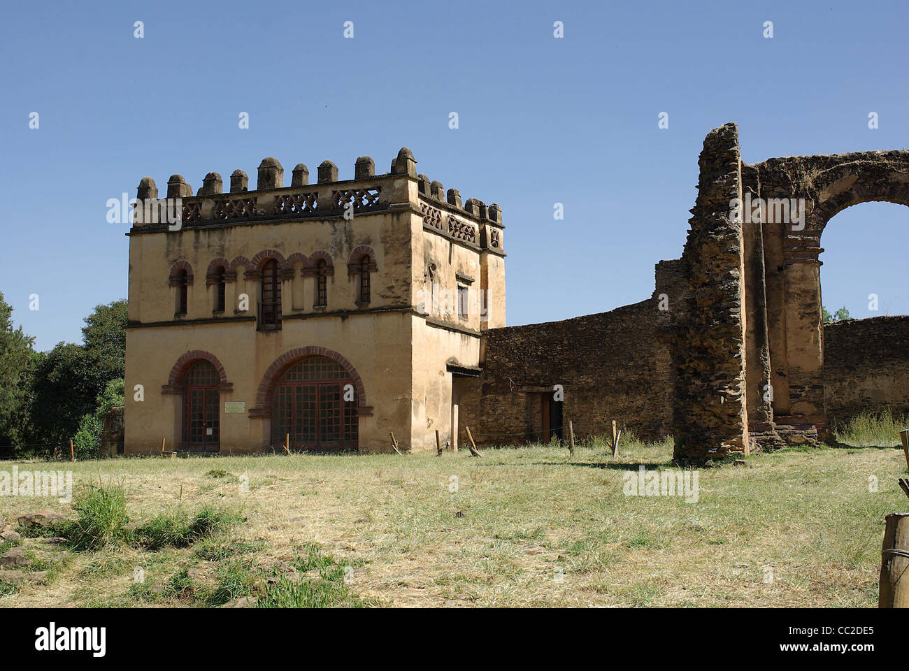 Gondar castle, Ethiopia Stock Photo - Alamy