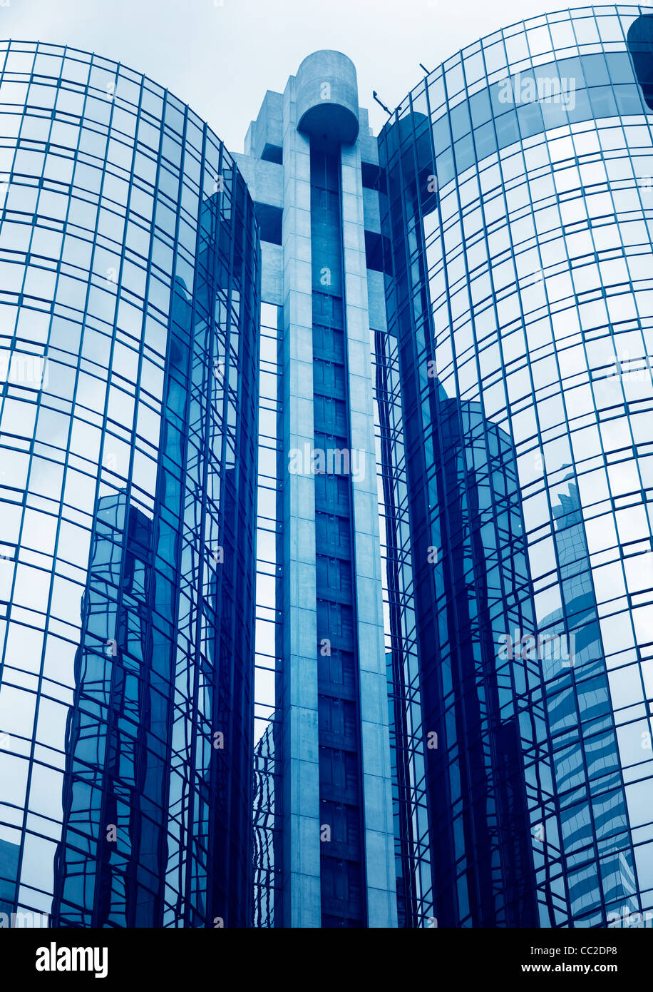 Tall Modern Office Buildings Stock Photo - Alamy