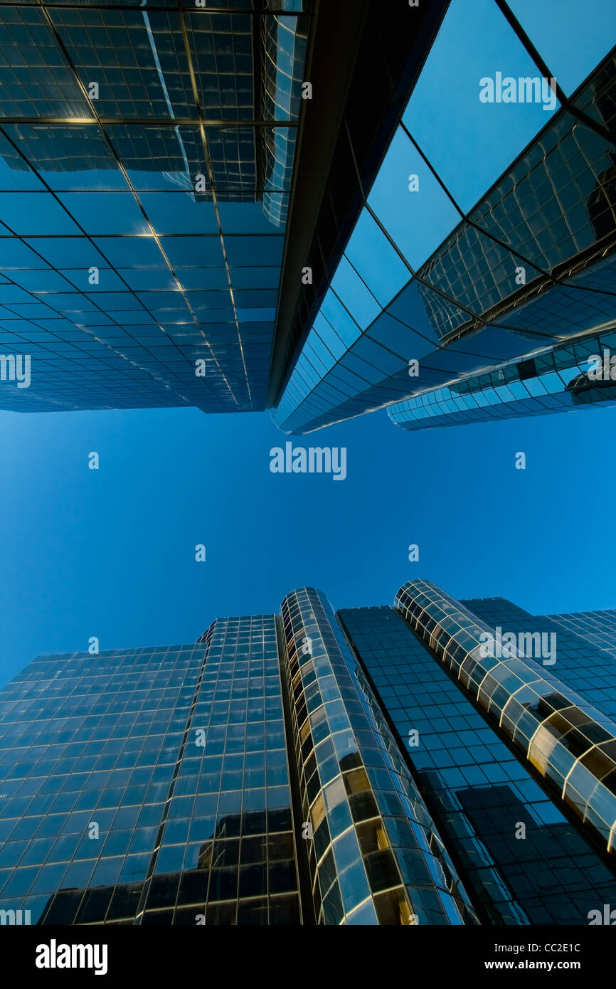 Tall Modern Office Buildings Stock Photo - Alamy