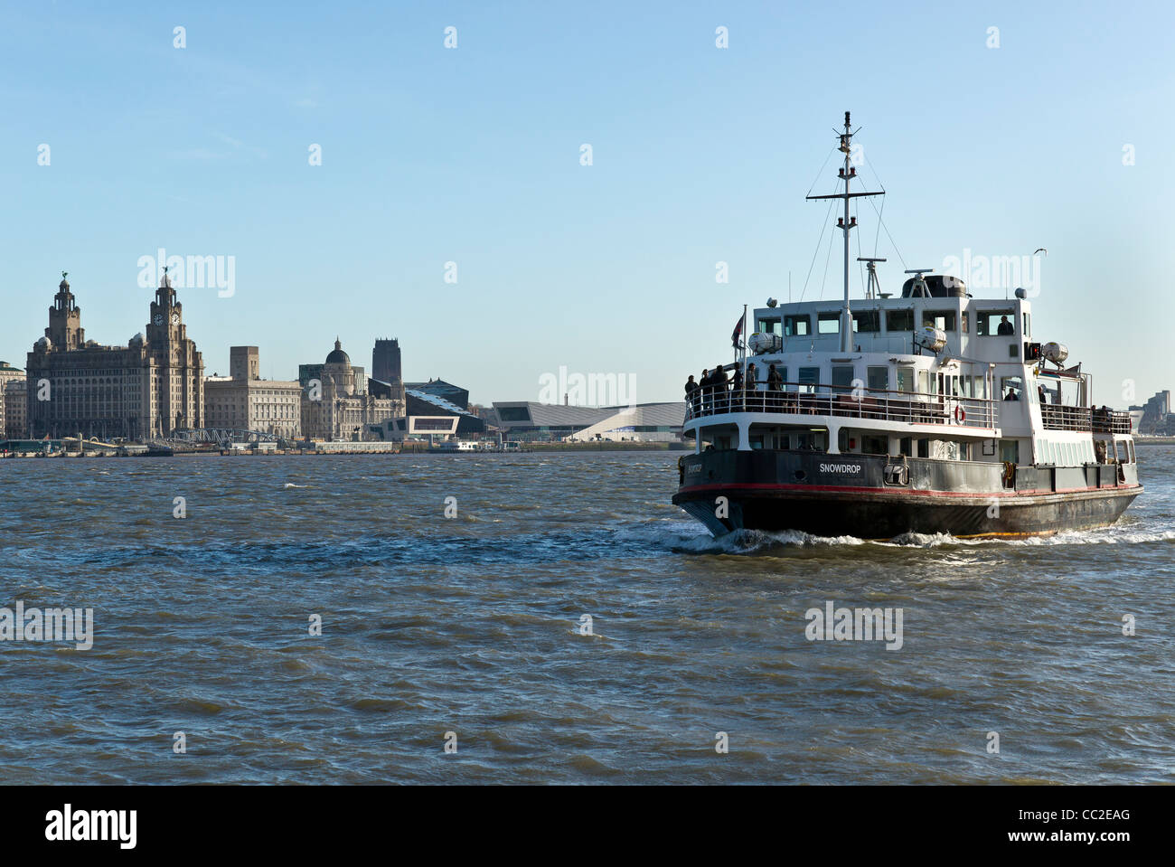 View of liverpool from seacombe hi-res stock photography and images - Alamy