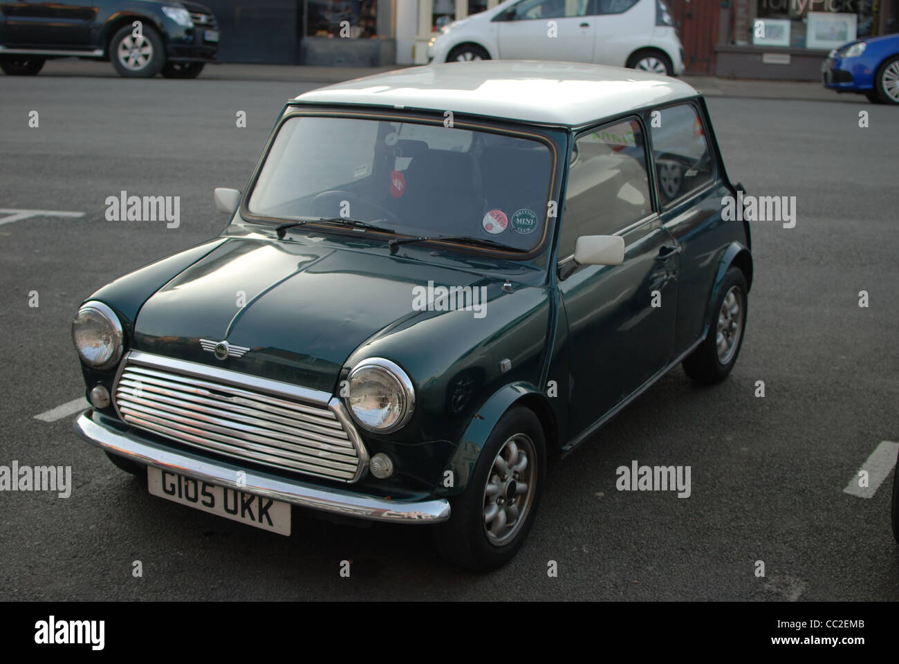 Classic mini green hi-res stock photography and images - Alamy