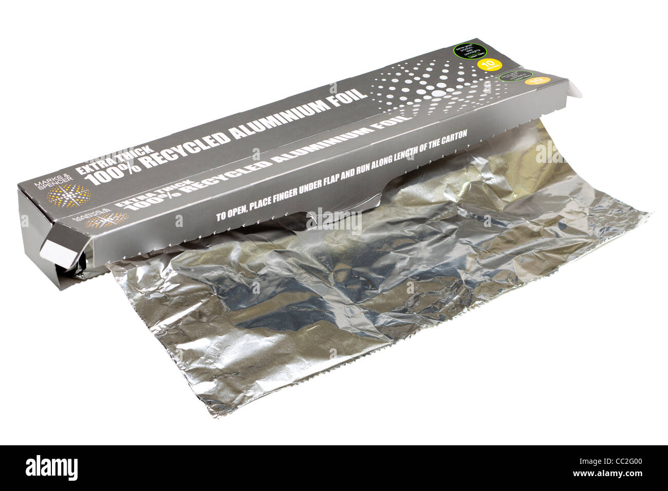 Aluminum foil box hi-res stock photography and images - Alamy