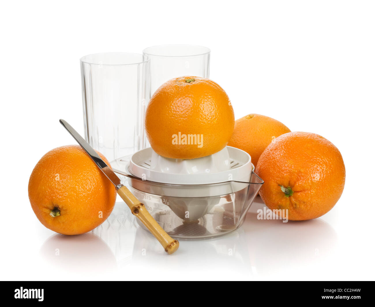 Squeezing orange juice Cut Out Stock Images & Pictures - Alamy