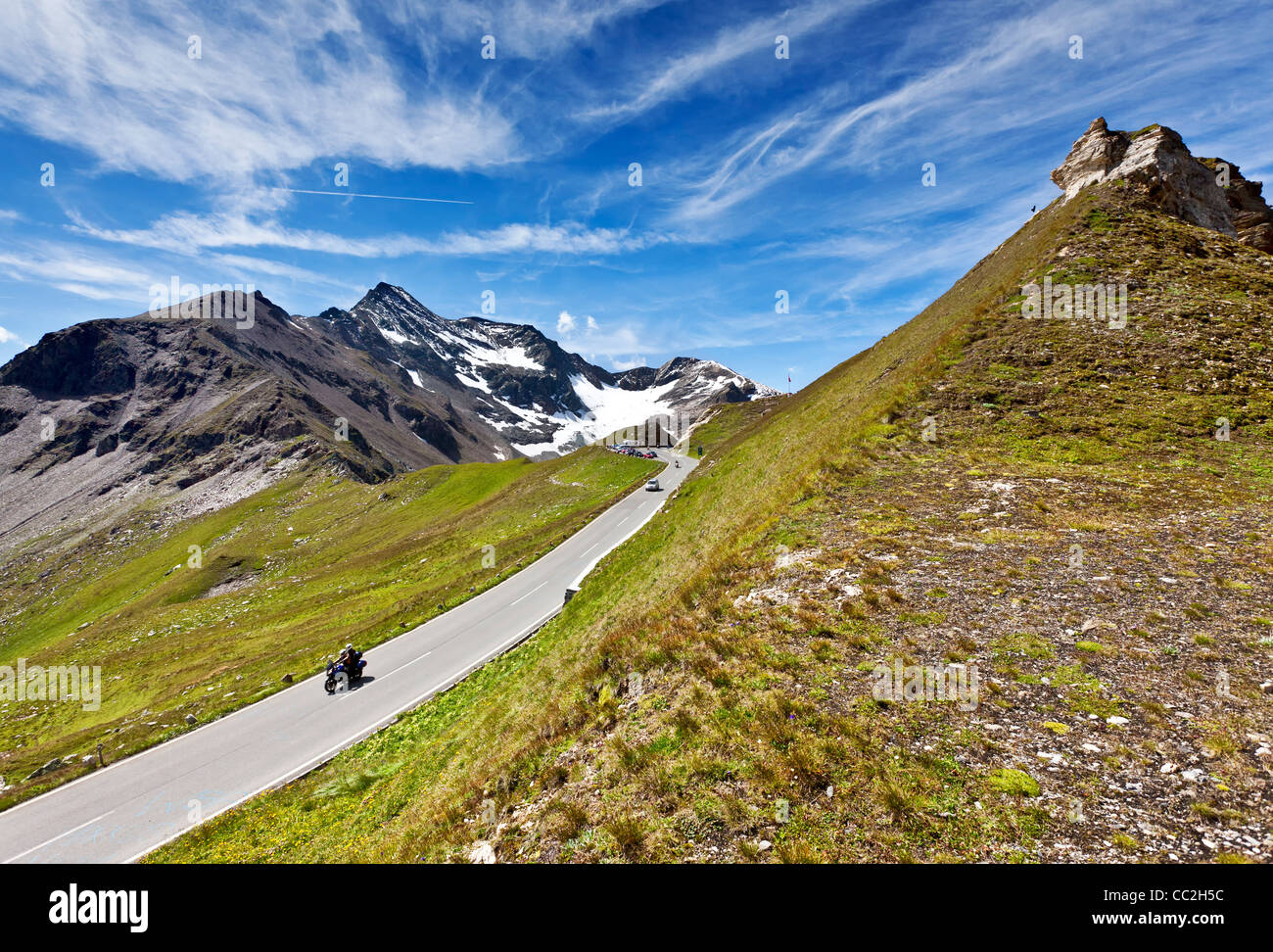 Grossglockner pass car hi-res stock photography and images - Alamy