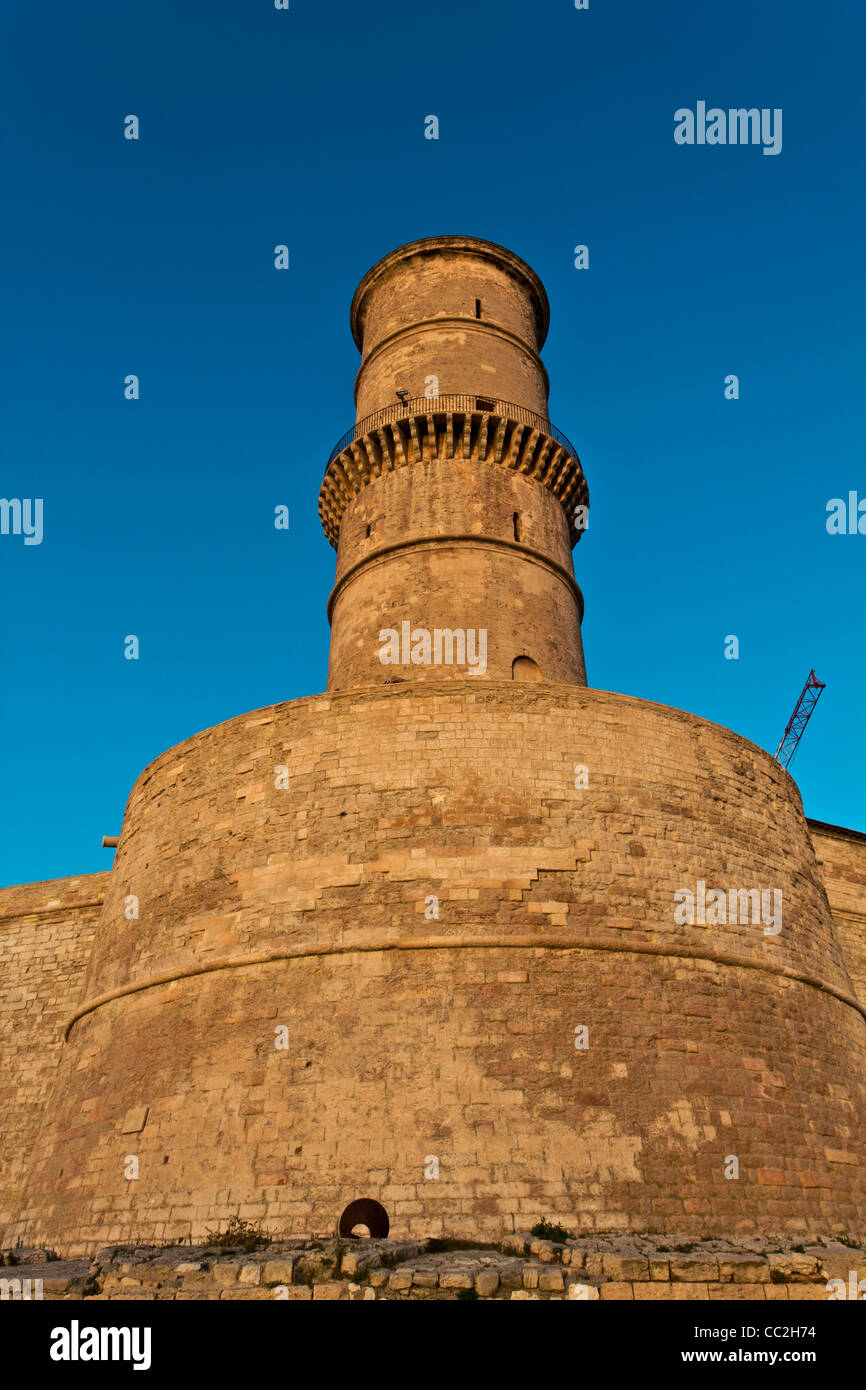 Fort Saint-Jean, built in 1660 by Louis XIV at the entrance to the Old ...