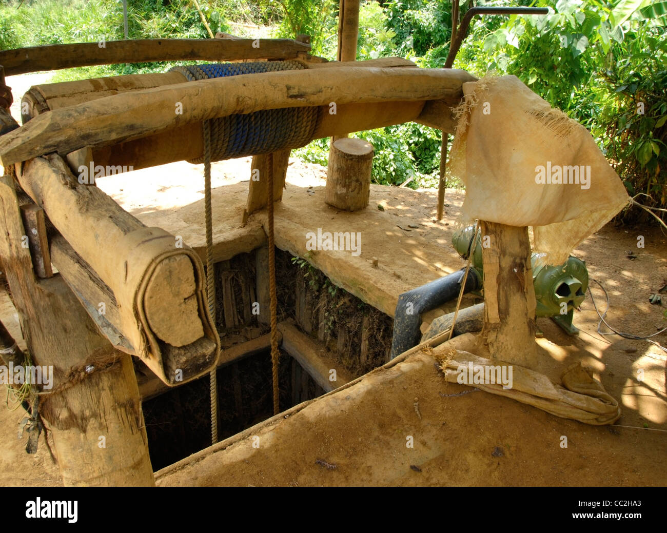 Gem mine near the city of Ratnapura, Sri Lanka Stock Photo - Alamy