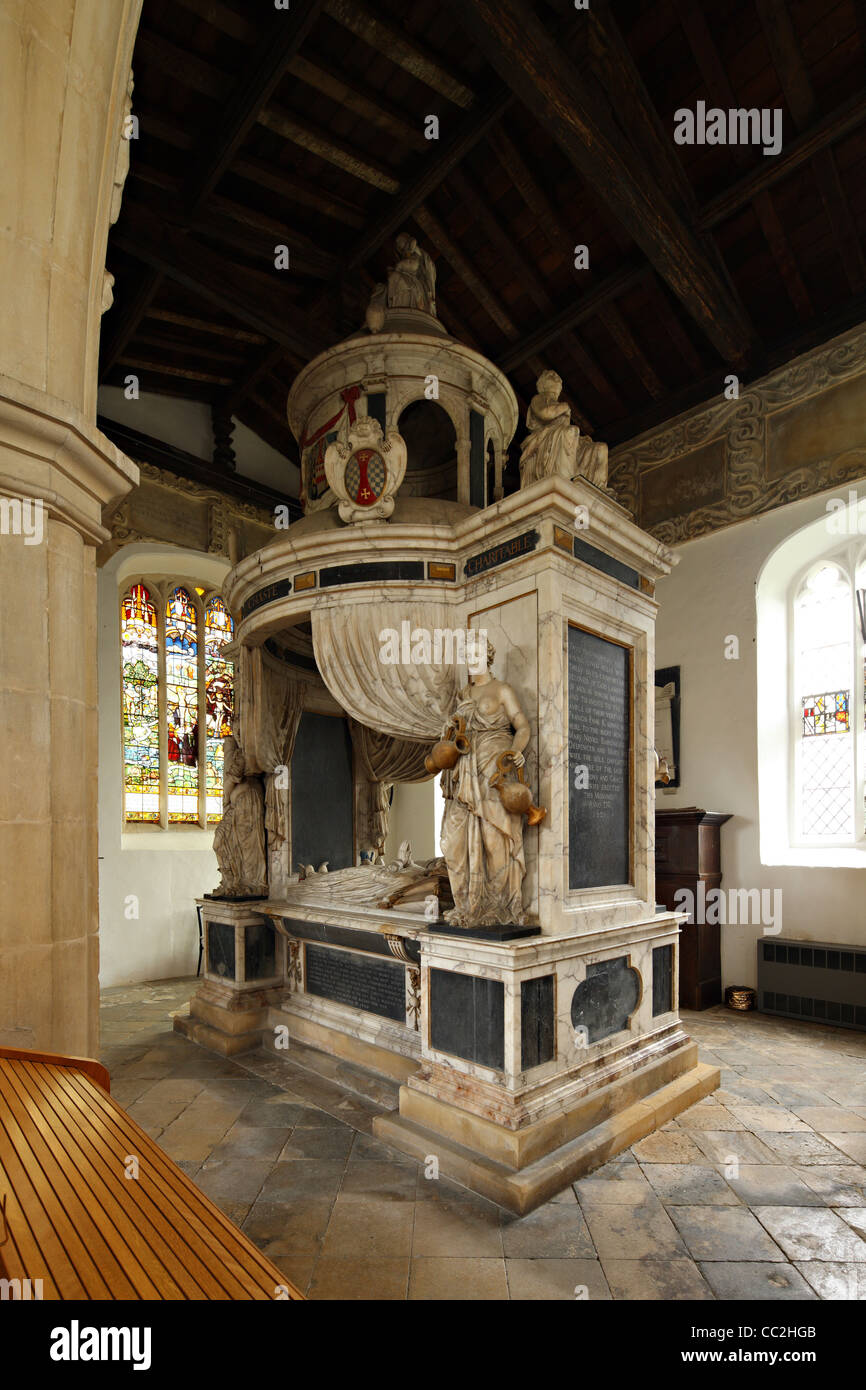 Mildmay Monument, Church of St Leonard, Apethorpe, Northamptonshire ...