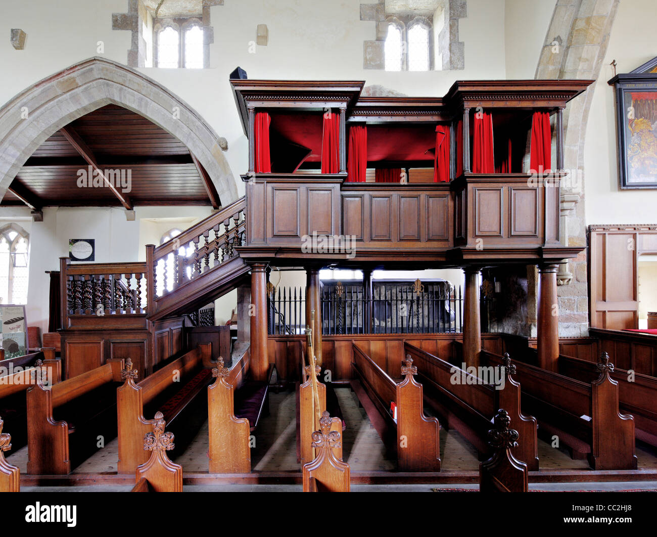 St peter church croft on hi-res stock photography and images - Alamy