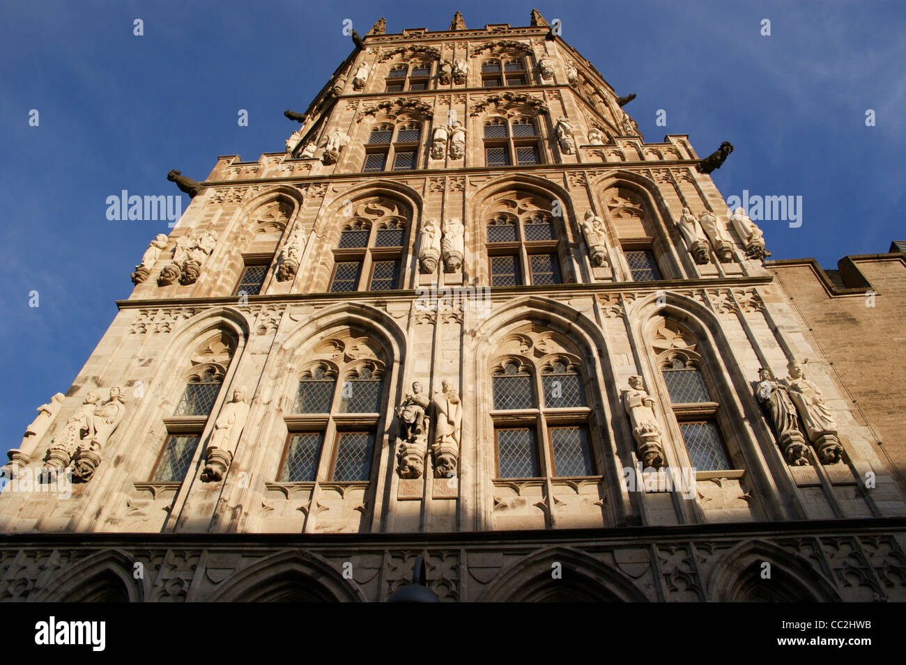 Cologne old city hall clock tower cologne hi-res stock photography and ...