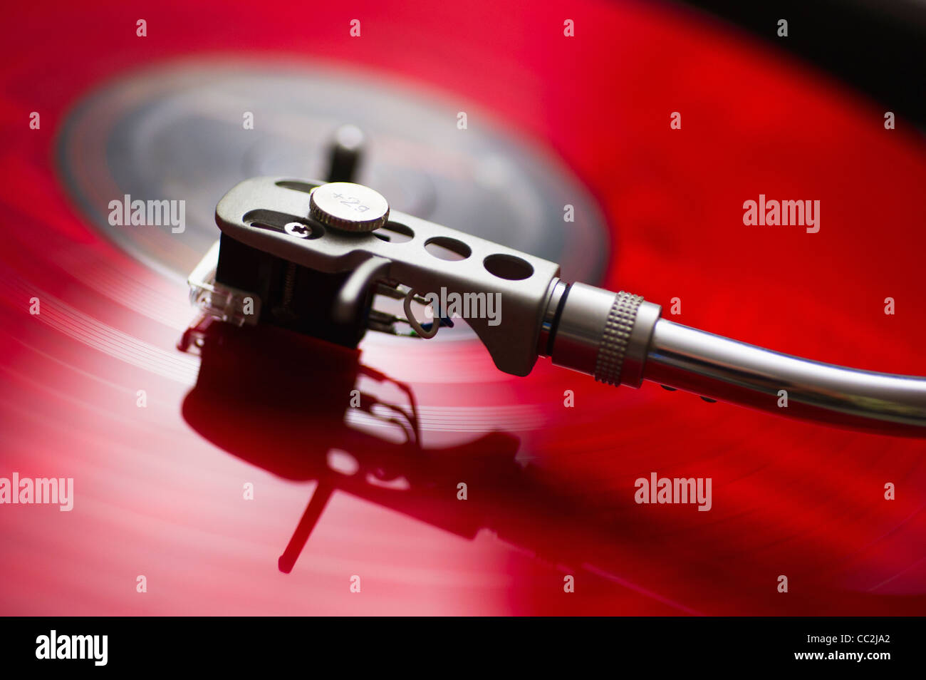 Red record player hi-res stock photography and images - Alamy
