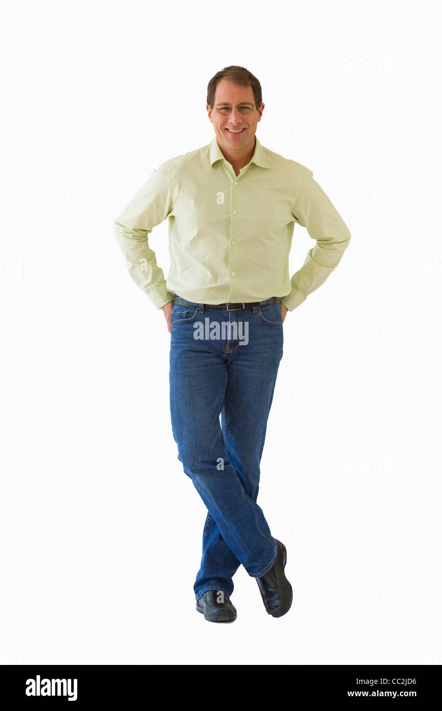 One man portrait Cut Out Stock Images & Pictures - Alamy