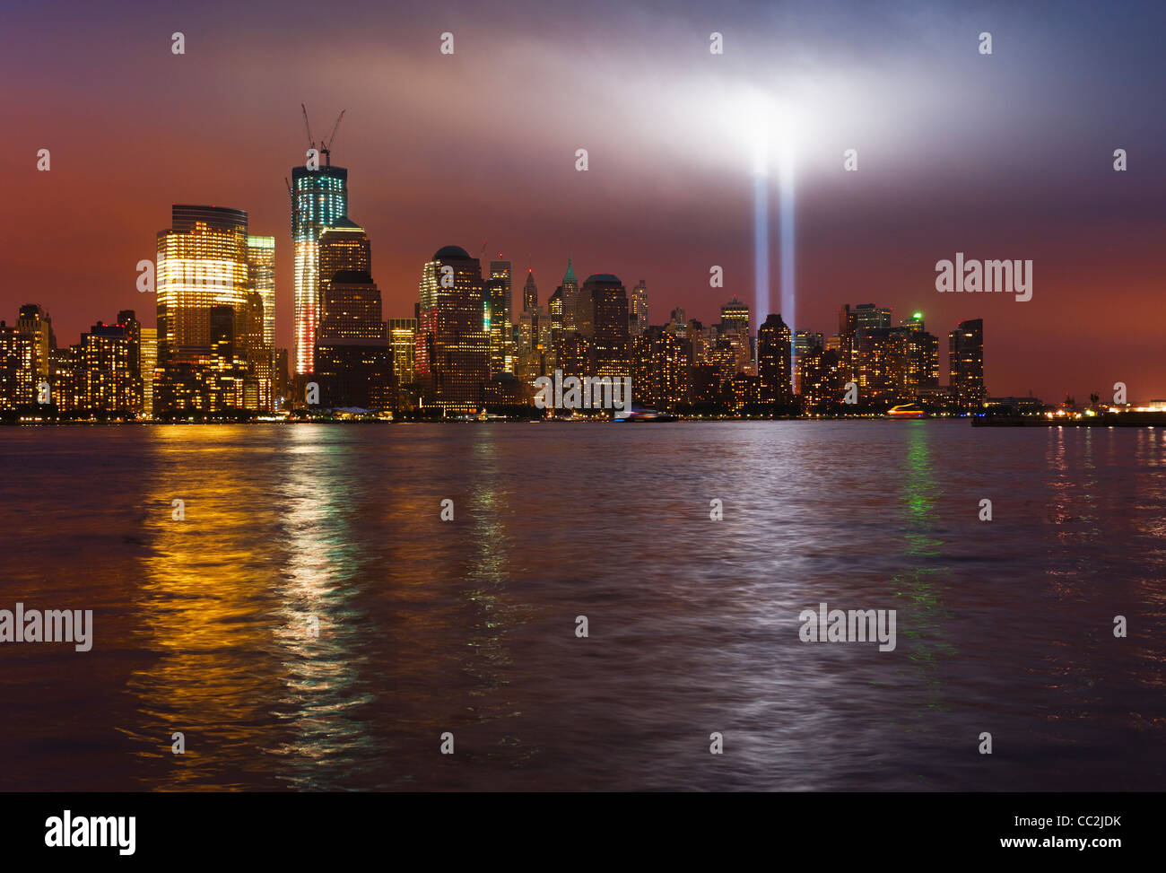 Wtc twin towers manhattan hi-res stock photography and images - Alamy