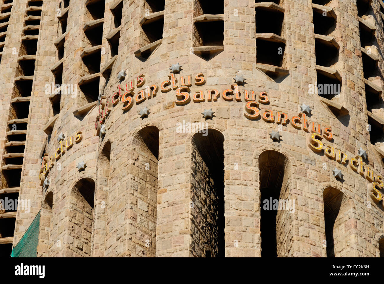 Barcelona, Spain. Temple de la Sagrada Familia (Antoni Gaudi; begun ...