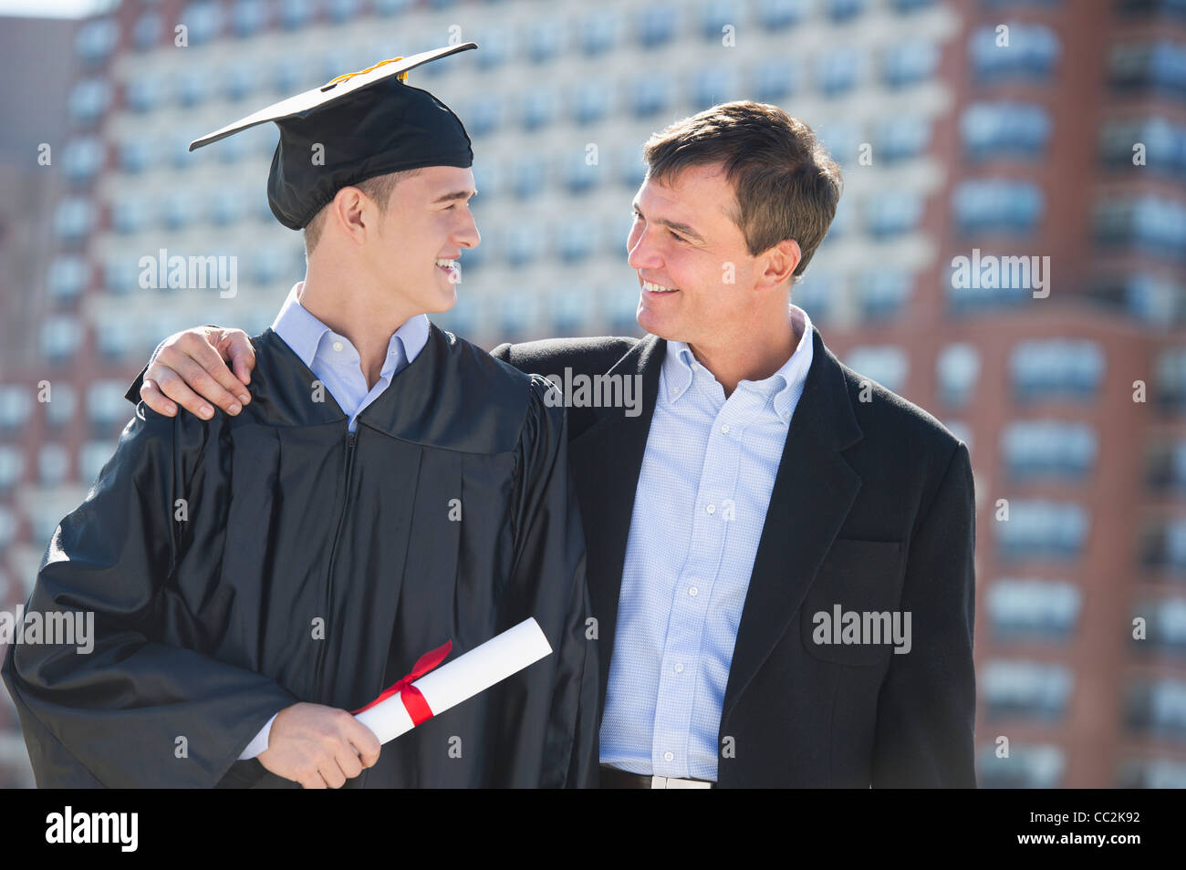 Child graduation diploma hi-res stock photography and images - Alamy