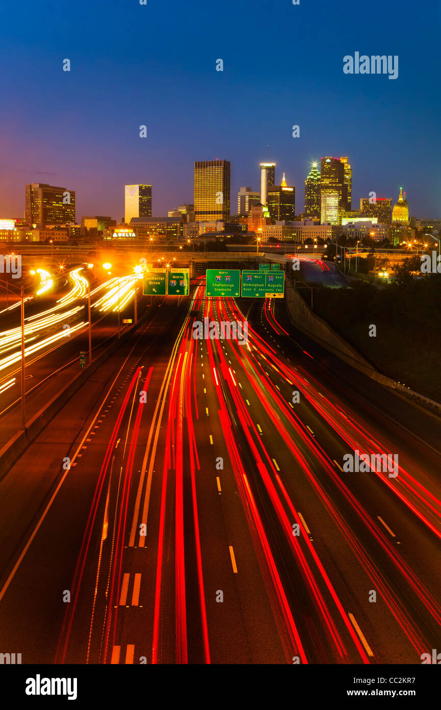 Atlanta road sign hi-res stock photography and images - Alamy