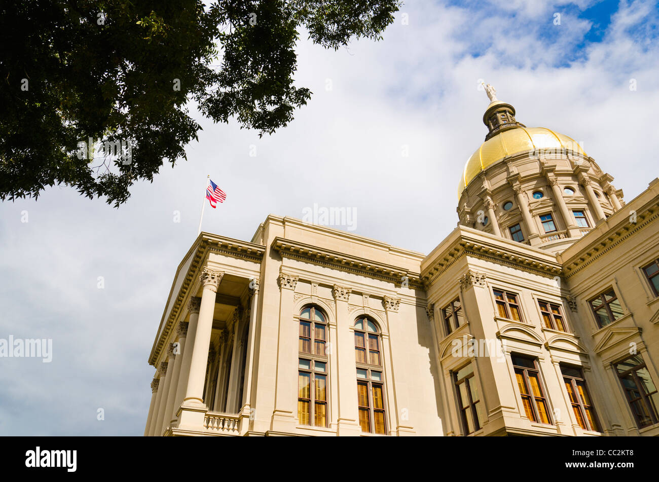 USA, Georgia, Atlanta, View of Capitol building Stock Photo - Alamy