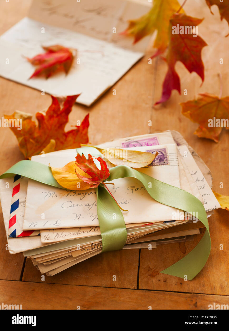 Stack letters ribbon hi-res stock photography and images - Alamy