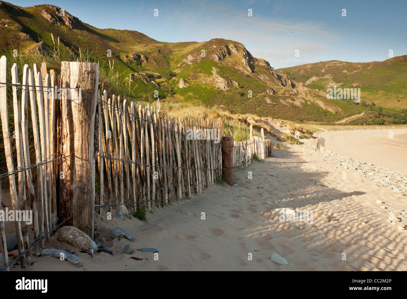 Snowdonia From Conwy Morfa Beach Stock Photo - Alamy