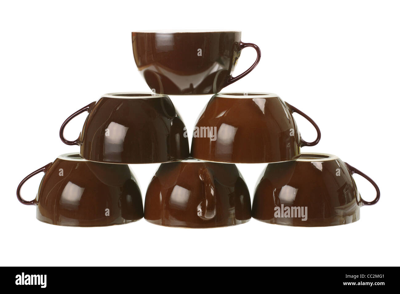 Fragile teacups stacked hi-res stock photography and images - Alamy