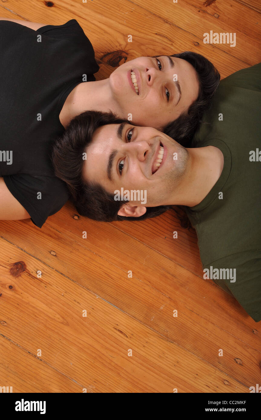 Sister and brother friendship Stock Photo - Alamy
