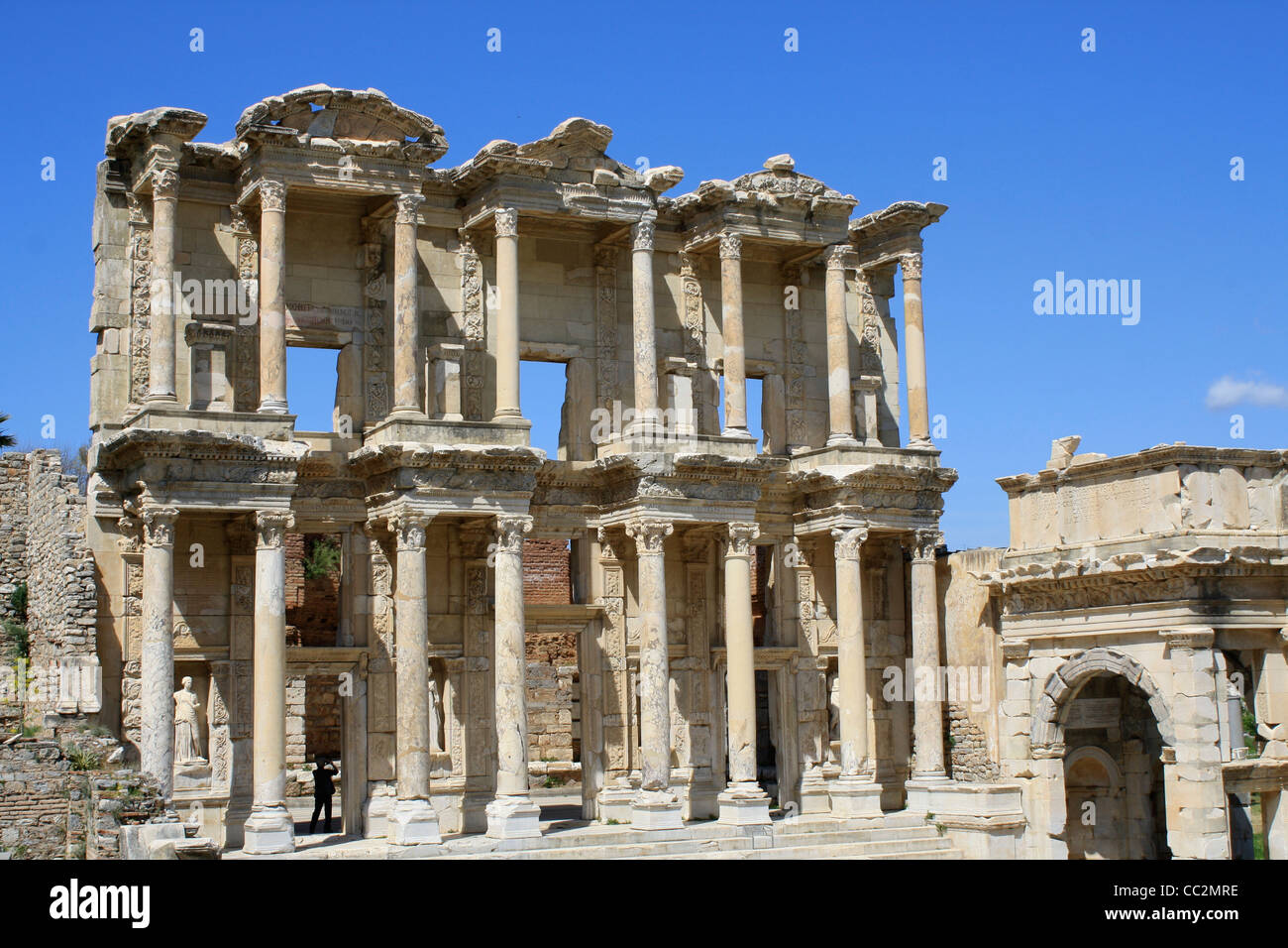 Library of Celsus, Ephesus, Turkey Stock Photo - Alamy