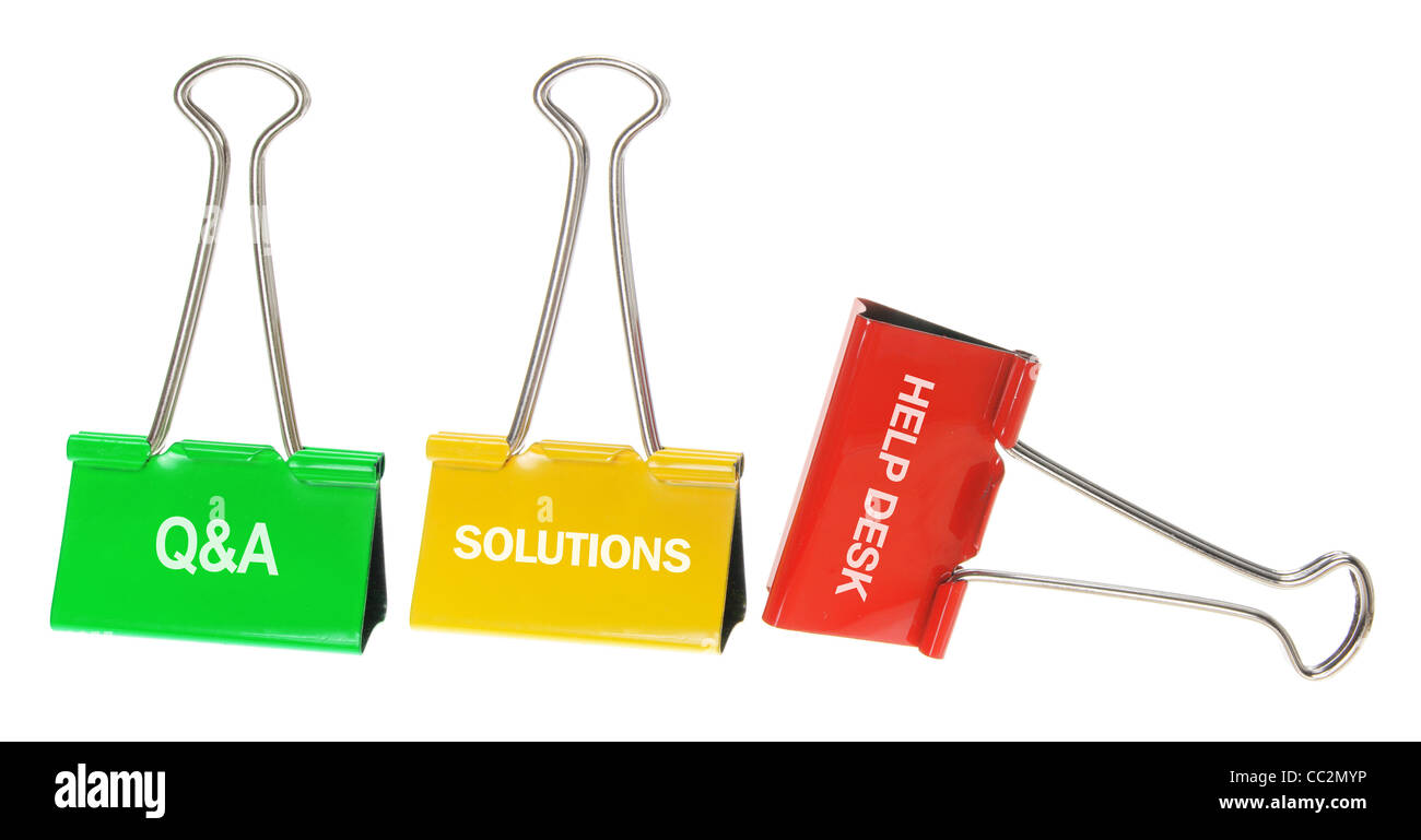 Fold back clips hi-res stock photography and images - Alamy