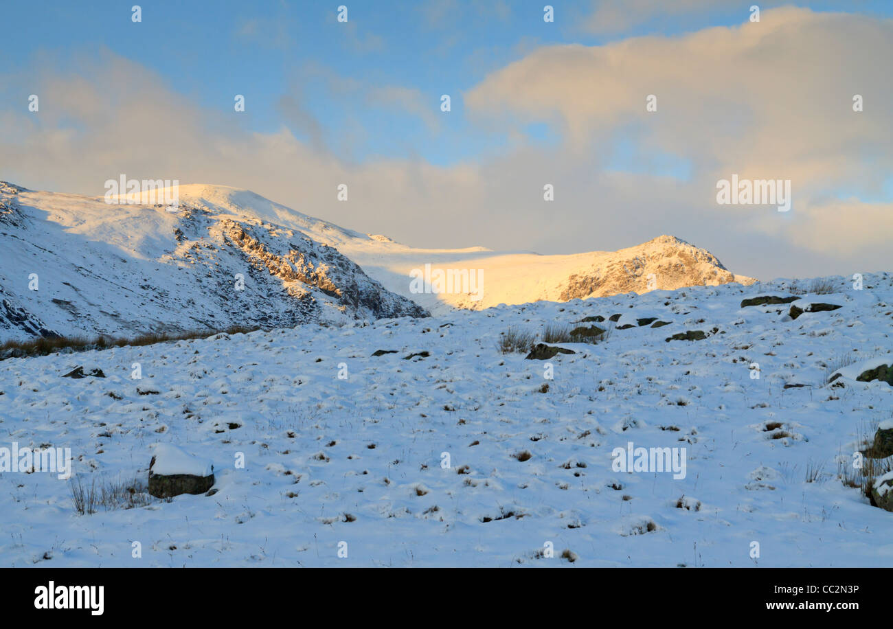 A view of Carnedd Llewelyn from Y Braich Stock Photo - Alamy