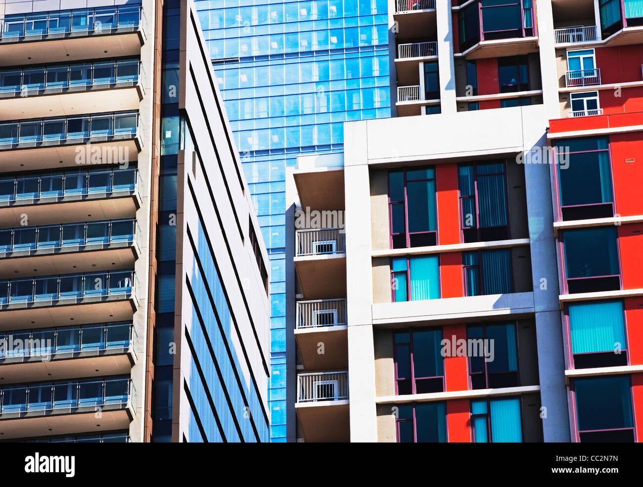 condominiums and office building Stock Photo - Alamy