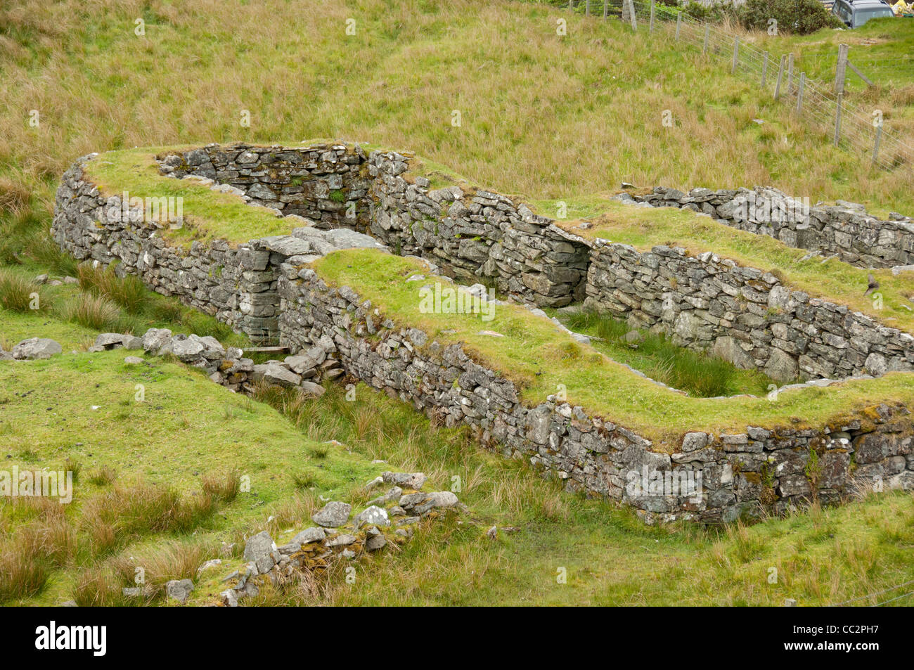 Scotland, Outer Hebrides, Isle of Lewis, Stornoway. Historic site of ...