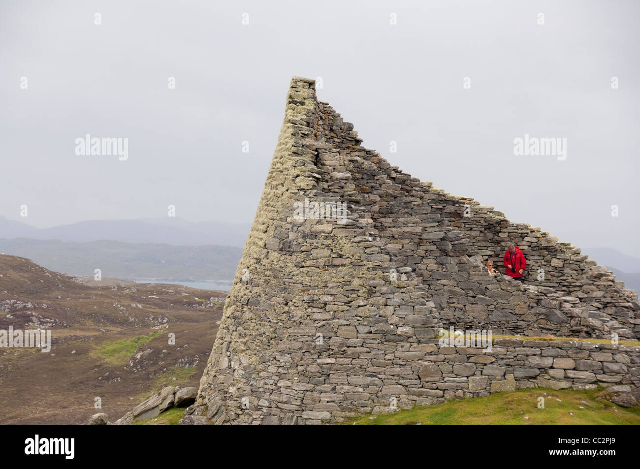 Scotland, Outer Hebrides, Isle of Lewis, Stornoway. Historic site of ...