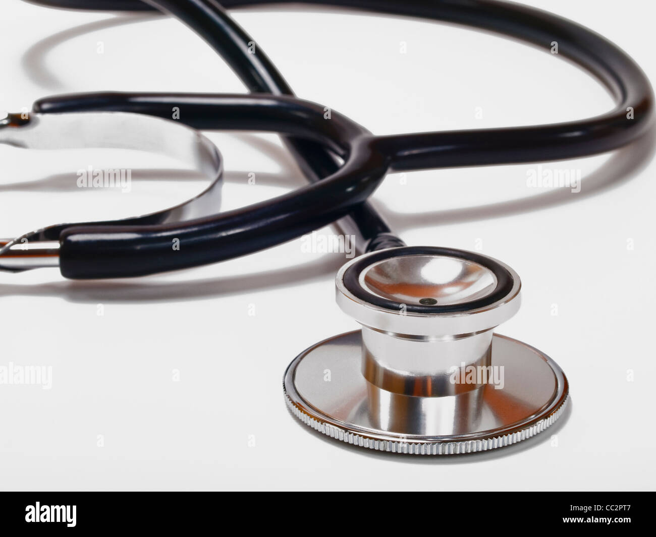 Detail photo of a Stethoscope Stock Photo - Alamy