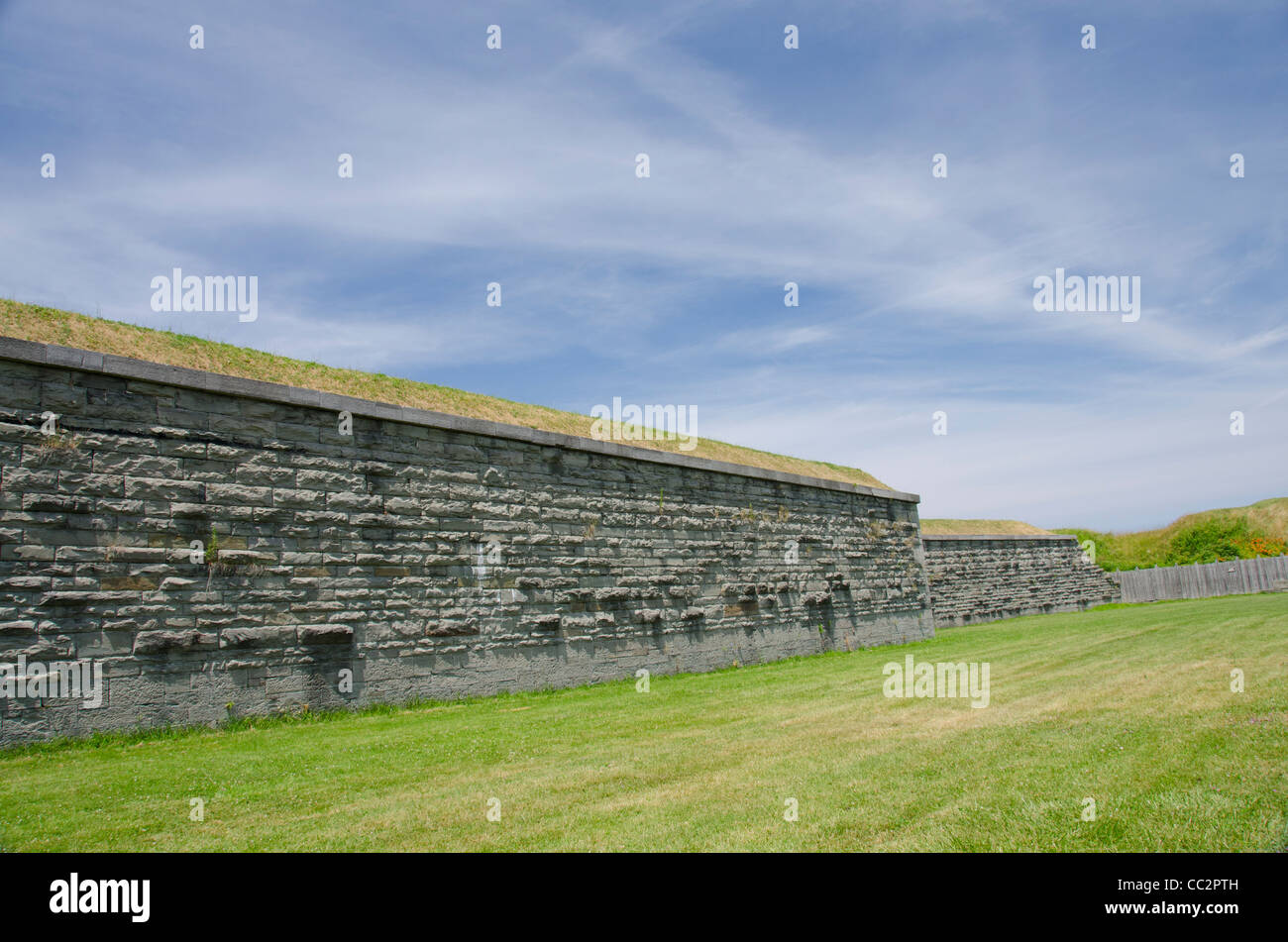 New York State, Oswego. Fort Ontario State Historic Park Stock Photo ...