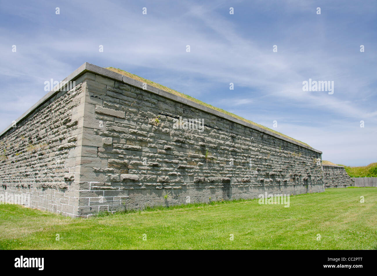 New York State, Oswego. Fort Ontario State Historic Park Stock Photo ...