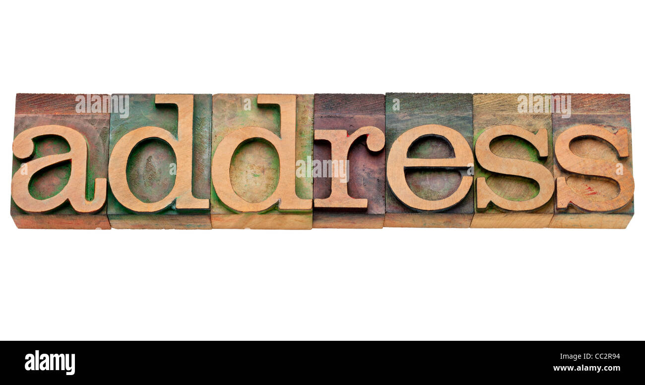 Location address hi-res stock photography and images - Alamy