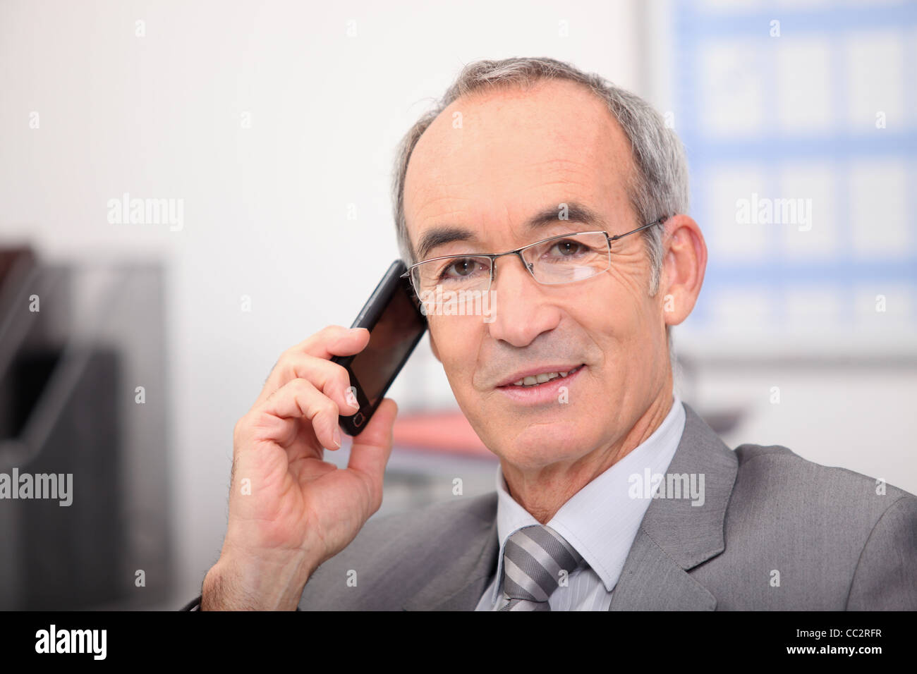 Man talking on the phone Stock Photo - Alamy