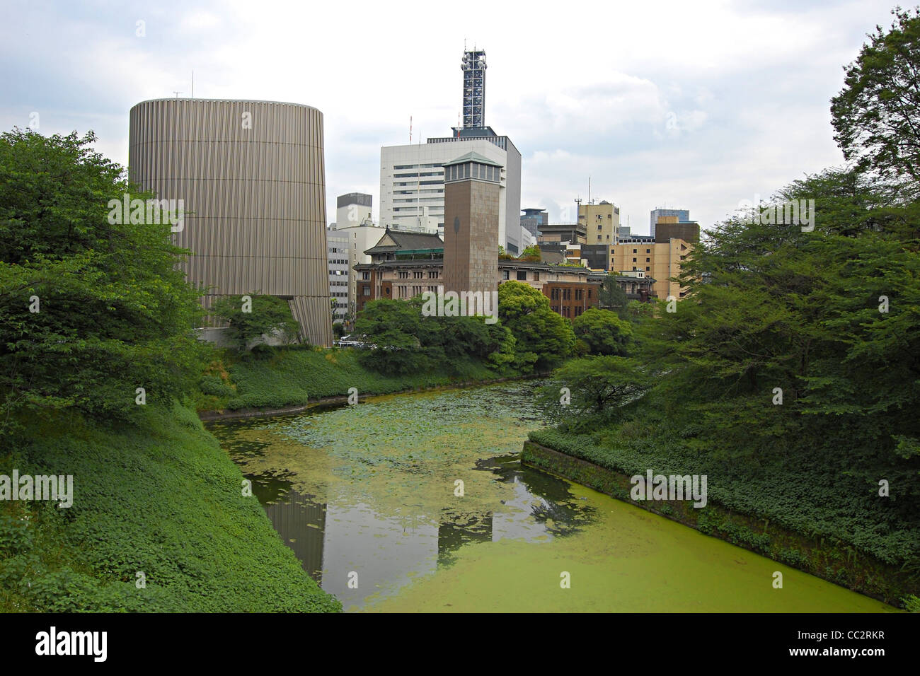 Outer Mote, Kitanomaru-Koen, Tokyo, Japan Stock Photo - Alamy