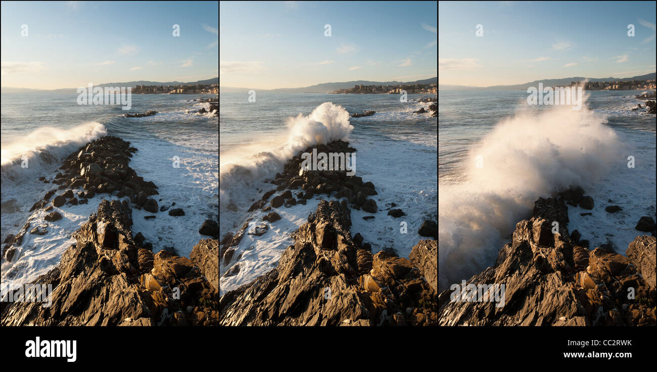 Wave sequence hi-res stock photography and images - Alamy