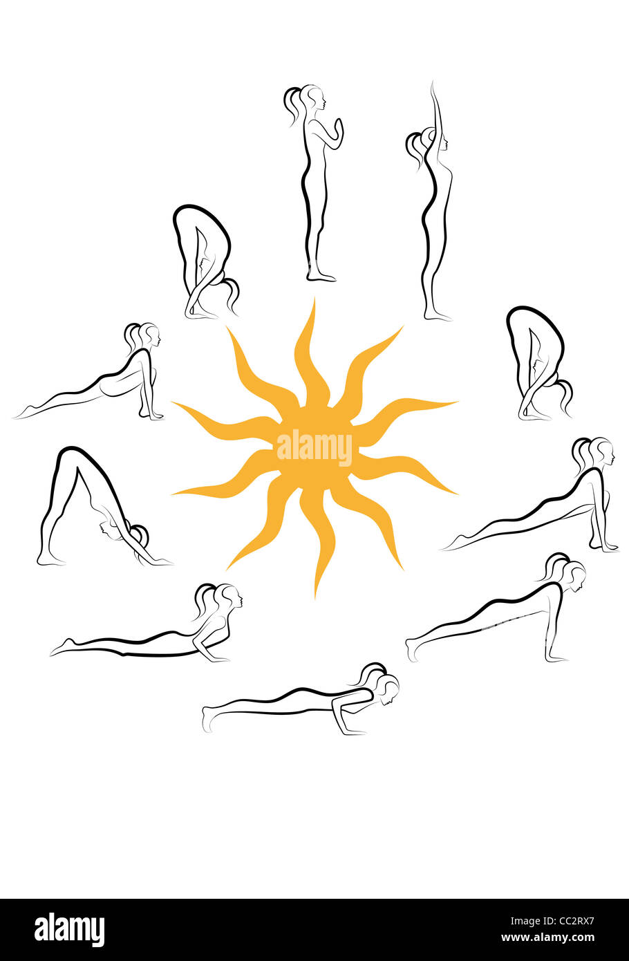 Salutation pose hi-res stock photography and images - Alamy