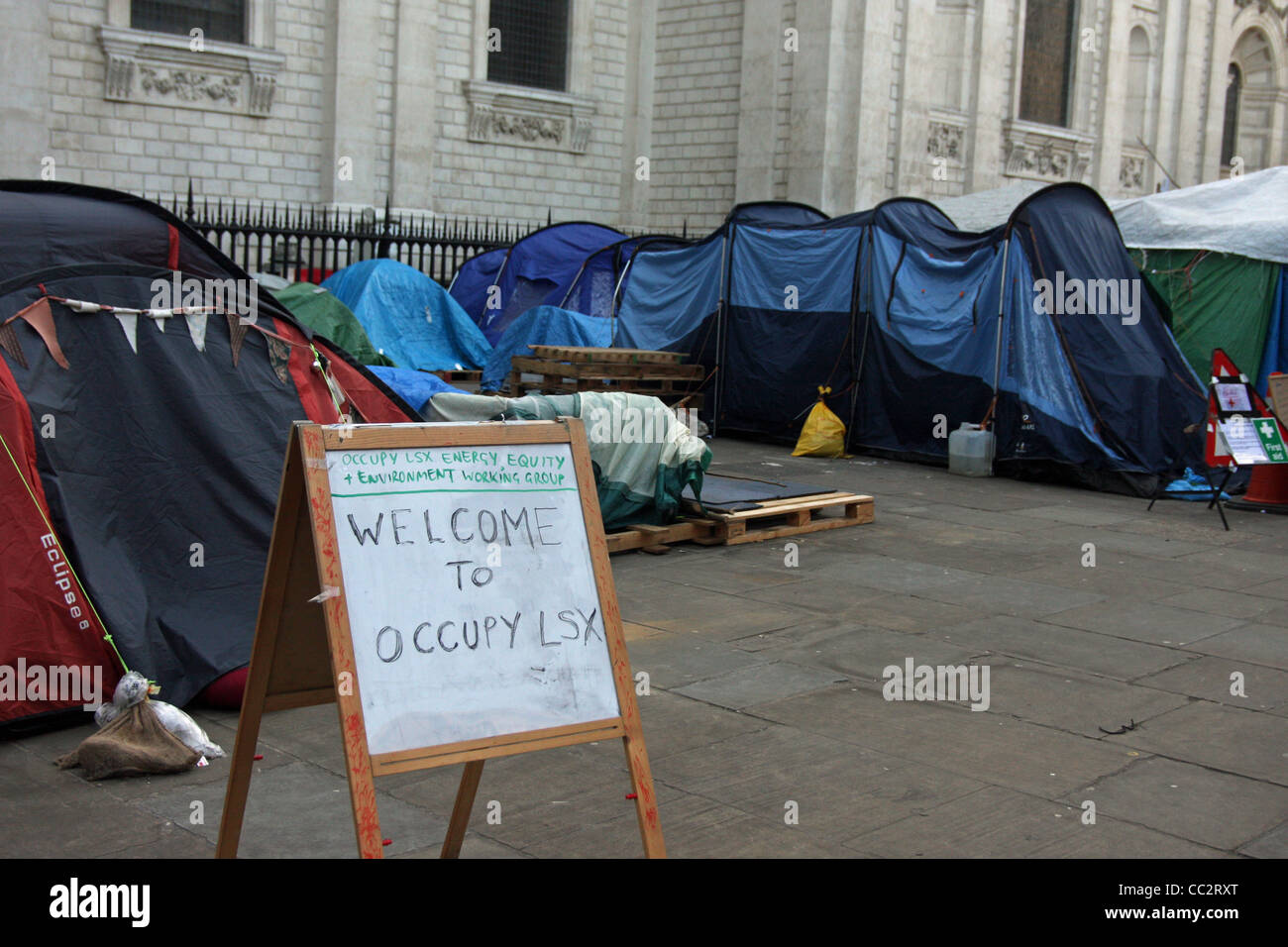 Occupy London is an ongoing peaceful protest and demonstration against ...