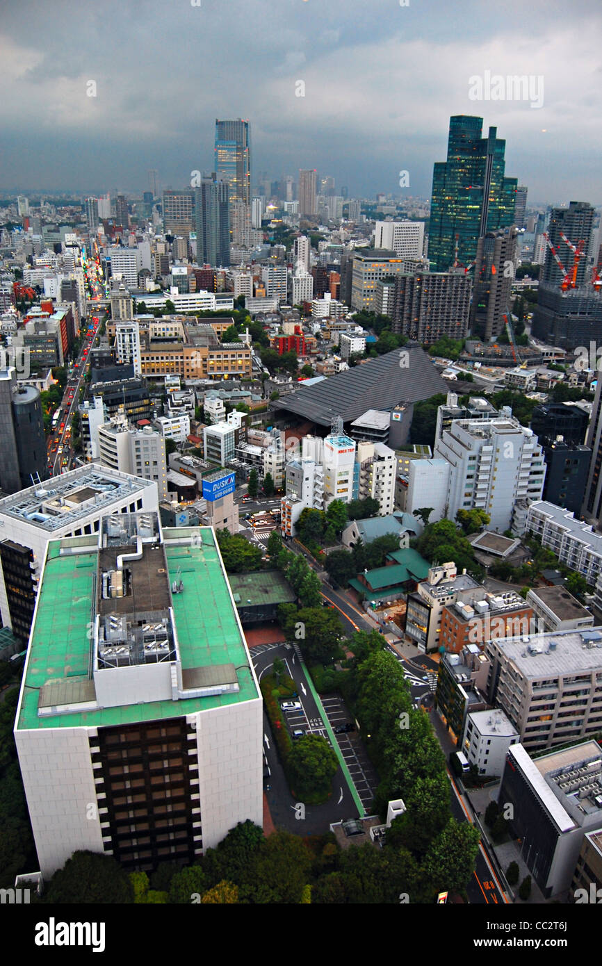 Tokyo Tower View (Shinjuku Direction), Tokyo, Japan Stock Photo - Alamy