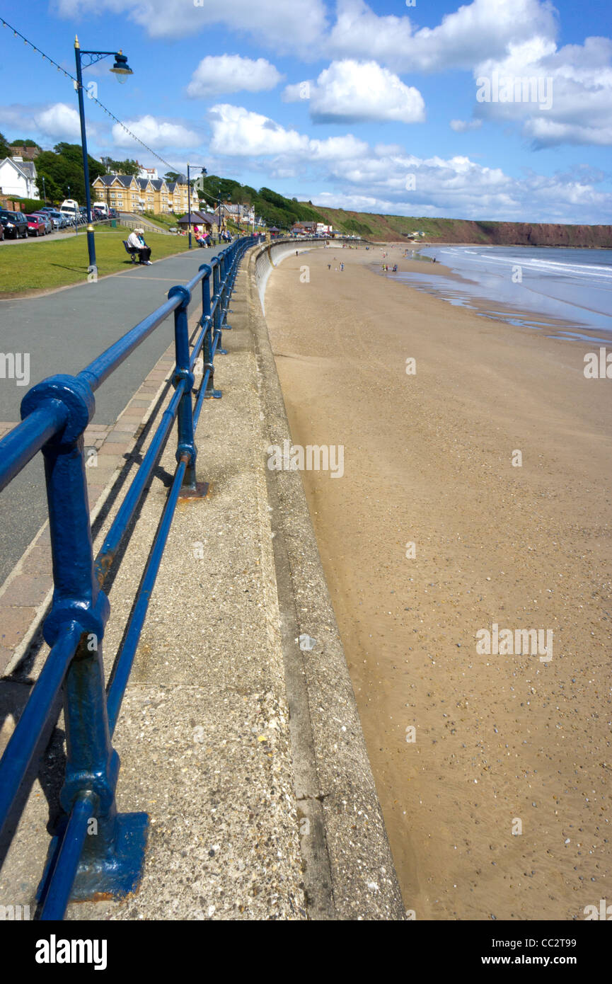 Beach Front in Filey North Yorkshire UK Stock Photo - Alamy
