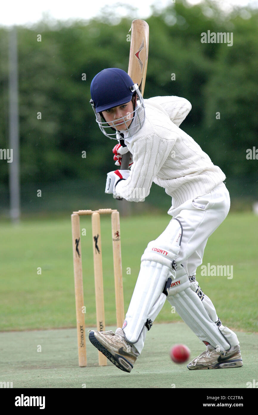 Cricket Player Batting Stock Photo - Alamy Cricket Player Batting Stock Photo - Alamy