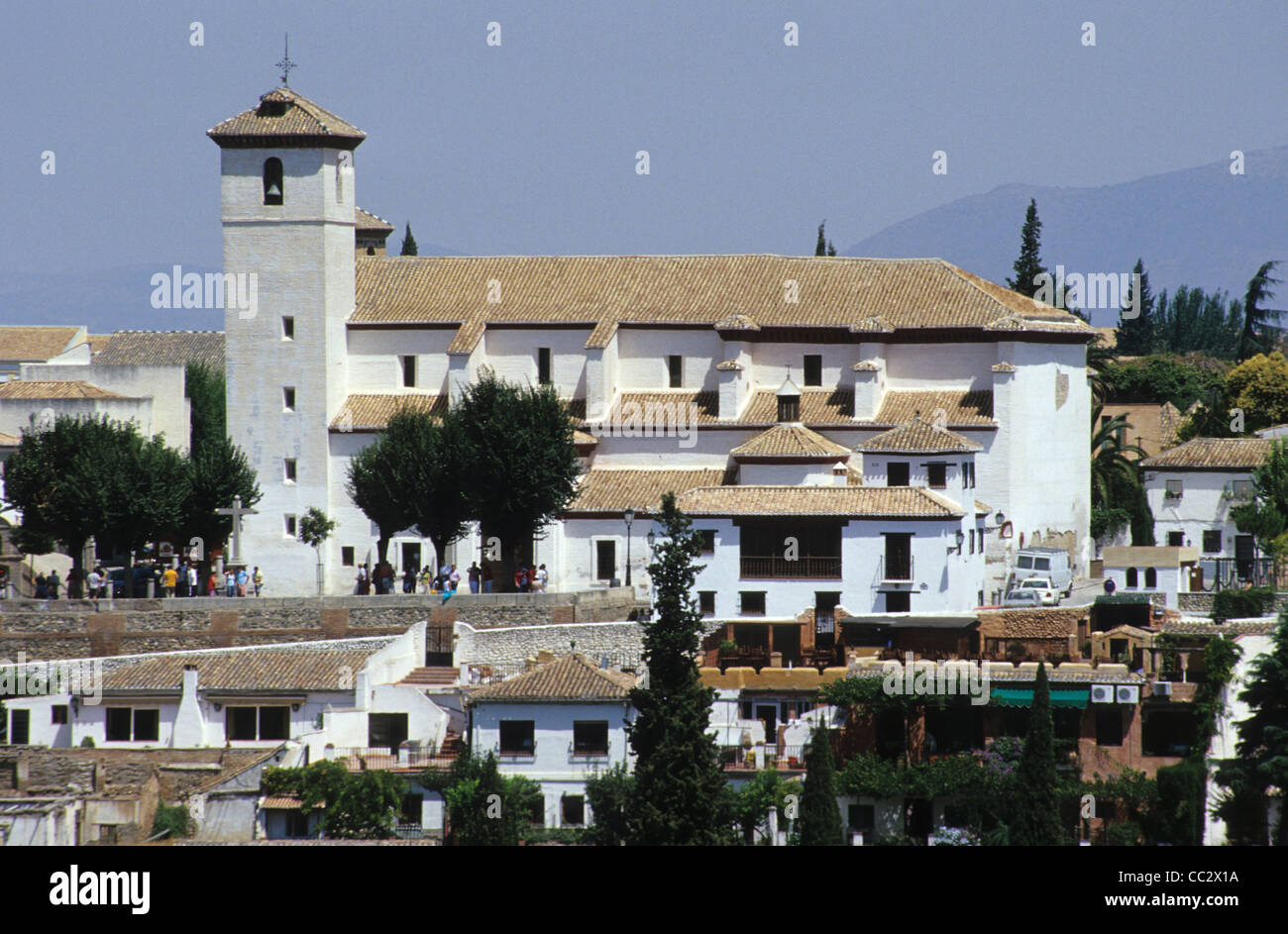 Church of saint nicolas granada hi-res stock photography and images - Alamy