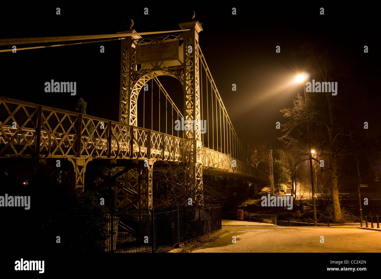 Chester footbridge hi-res stock photography and images - Alamy