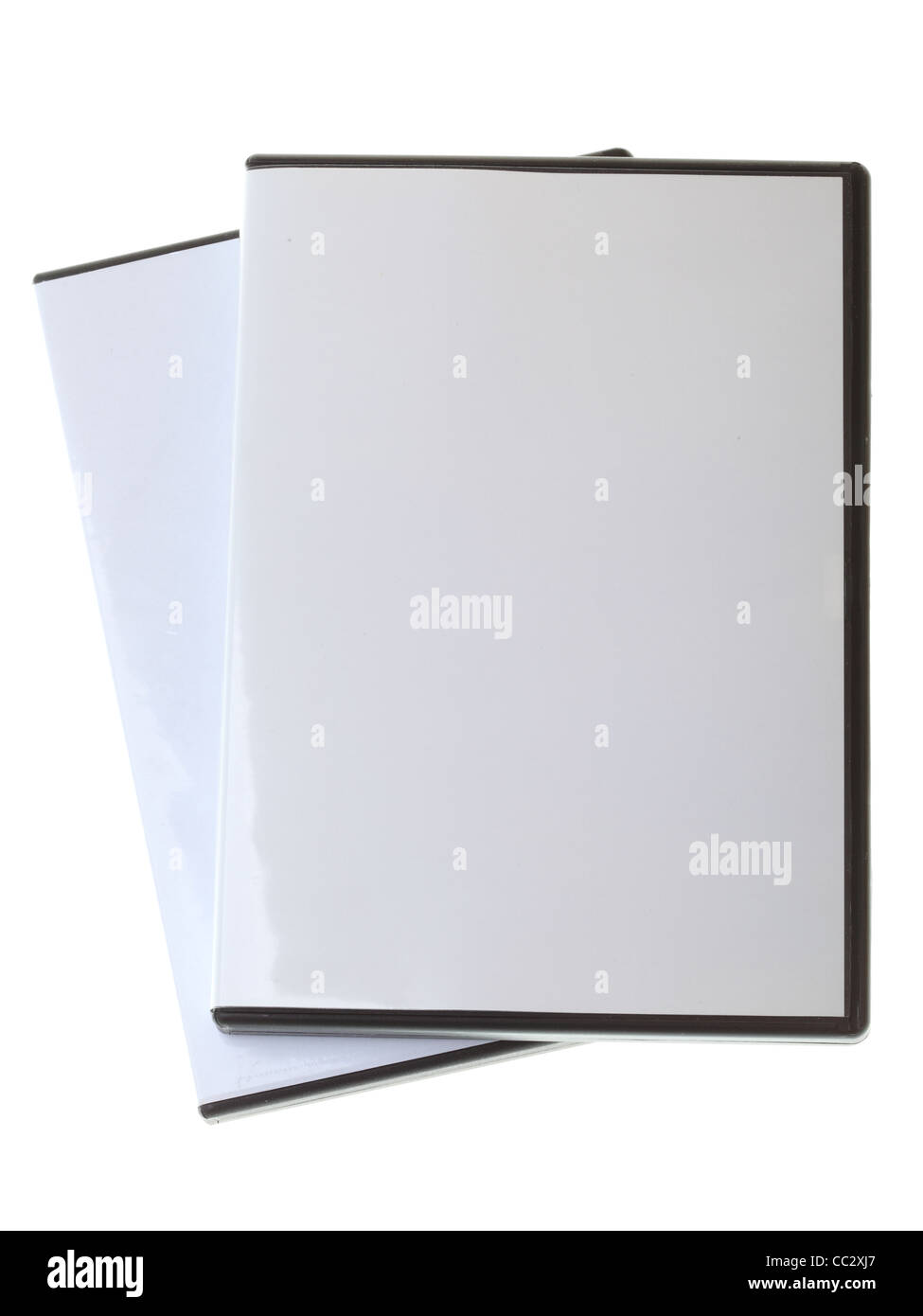 Blank DVD CD Game case isolated on white Stock Photo - Alamy